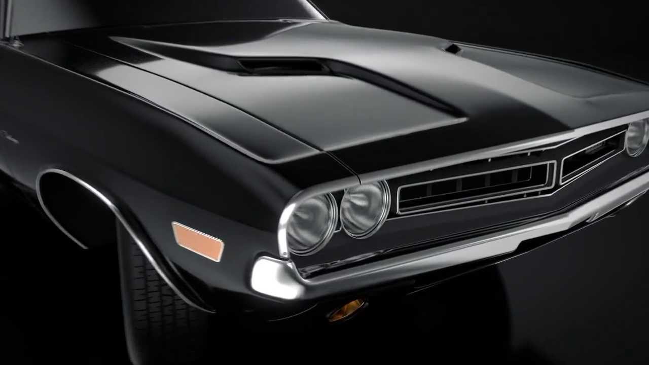 Automotive animation - Dodge Challenger 1971 - YouTube