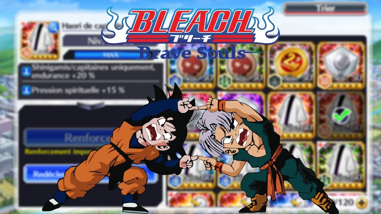 50 FUSIONS D'ACCESSOIRES POUR UN MODO !!! | BLEACH BRAVE SOULS FR - YouTube