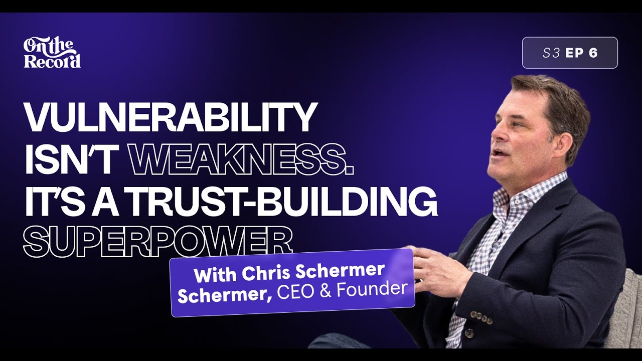 Vulnerability Isn't Weakness It's a Trust-Building Superpower - YouTube