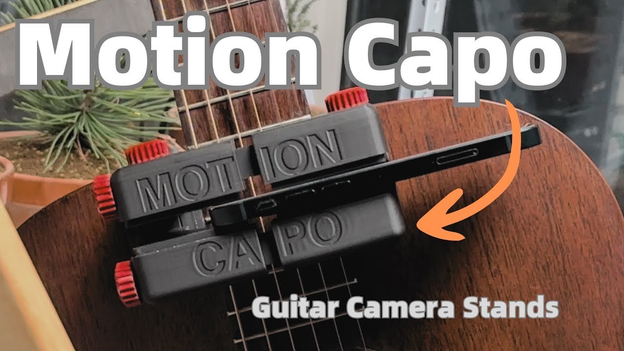 Motion Capo Camera Stands - Guitar Camera Stands - YouTube
