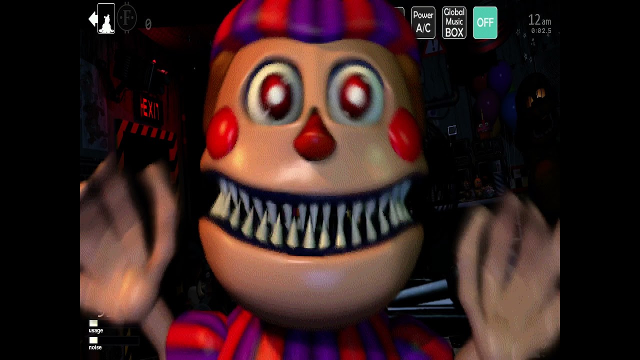 Fastest death by Nightmare balloon boy UCN - YouTube
