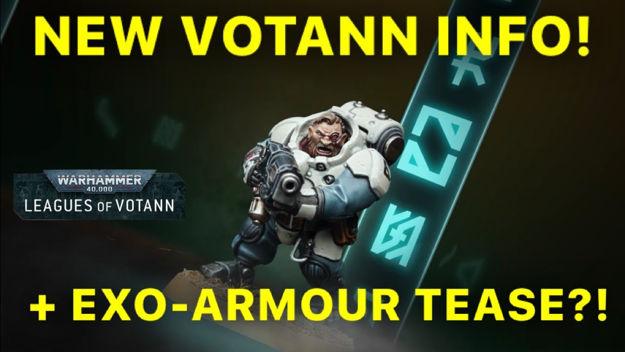 New LEAGUES OF VOTANN lore and Squat EXO Armour tease! - YouTube