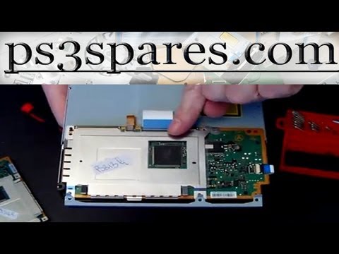 PS3 Parts & Repair Guide - Changing Motherboard Part 4 The Logic Board ...