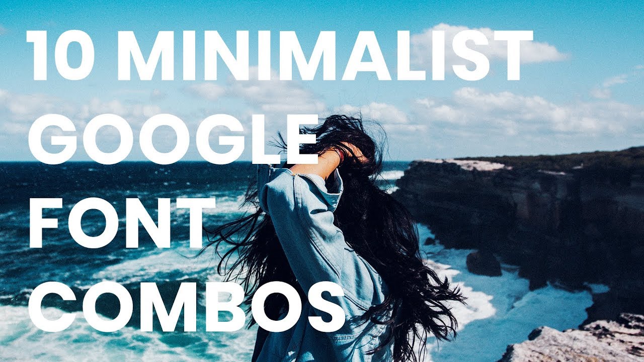 Free Aesthetic Fonts on Google: Fonts for Editing, Photoshop, Graphics ...