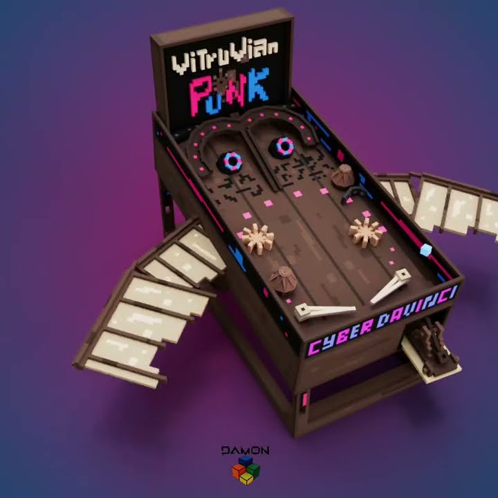 Vitruvian Cyberpunk Pinball - YouTube