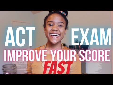 Last Minute ACT Test Taking Advice: Improve Your Score FAST - YouTube