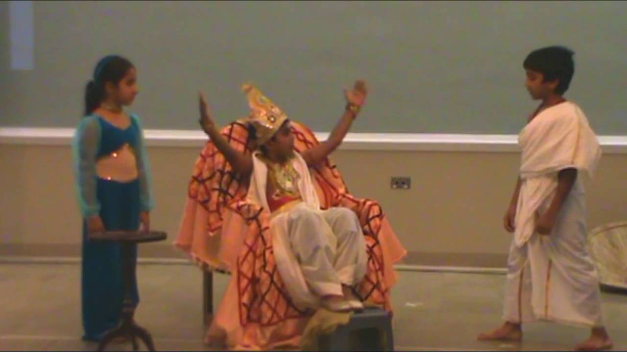 Kids Skit at HRMA Onam Celebration - YouTube