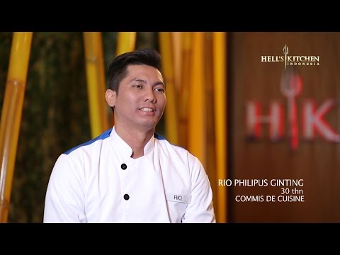 RIO - Contestant Profile - Hell's Kitchen Indonesia