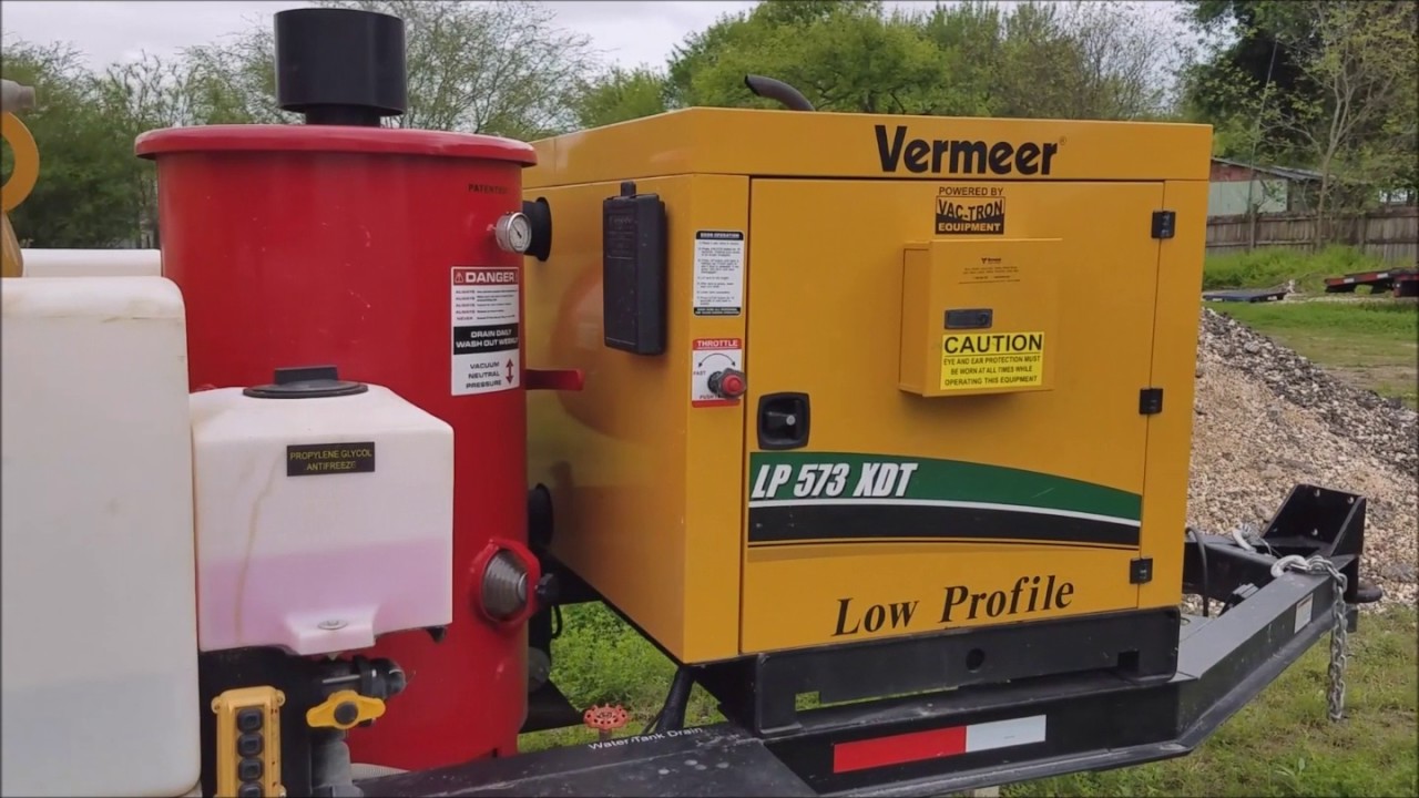 Vac-Tron / Vermeer LP573XDT - Equipment Demonstration - YouTube