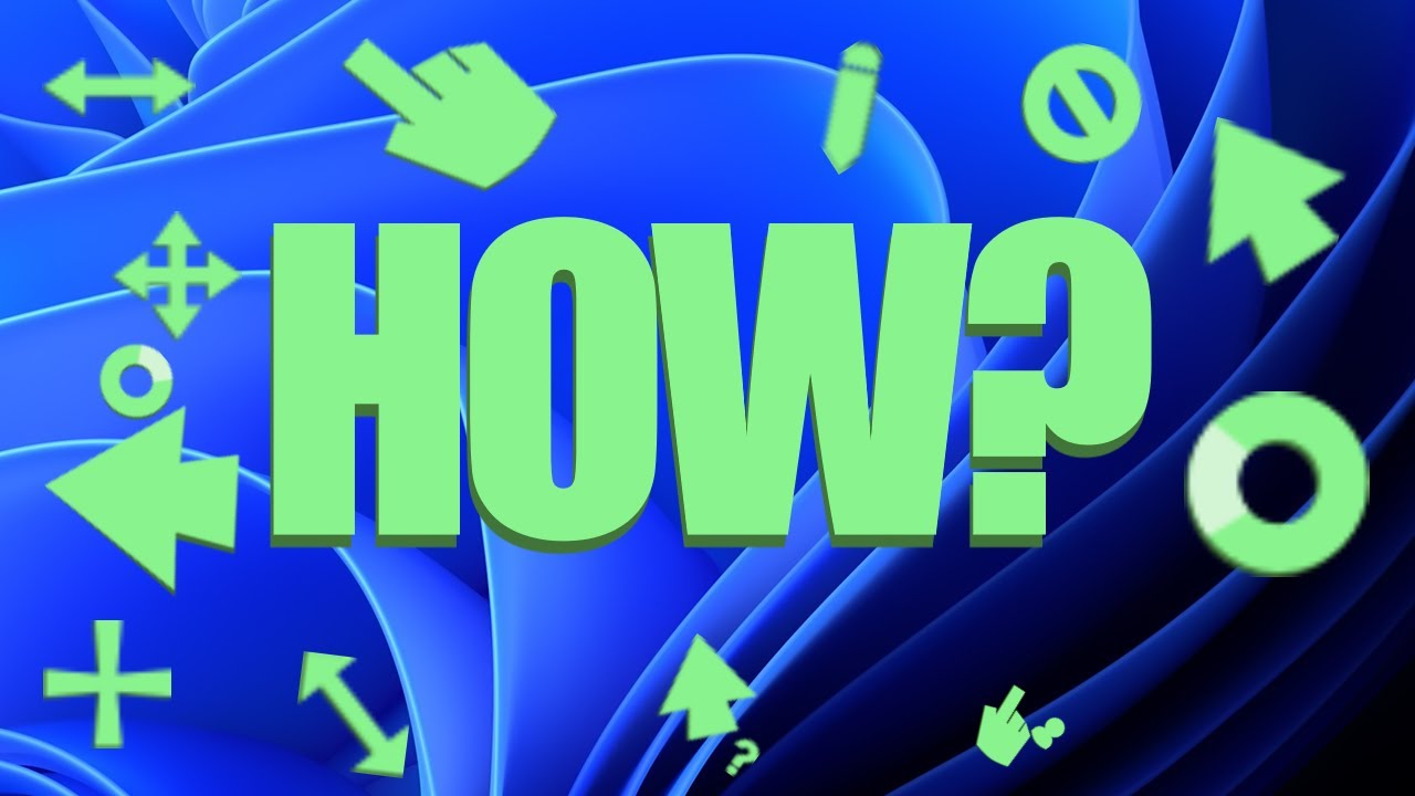 How to get special robot 64 cursors! (WINDOWS) - YouTube