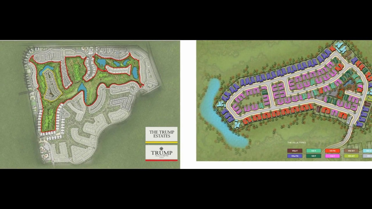 Damac The Trump Estates, DAMAC Hills, Master Plan, Dubailand, Dubai ...