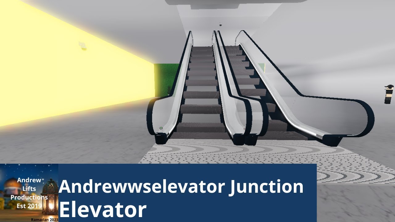 Otis escalator at Andrewwselevator Junction | Roblox - YouTube