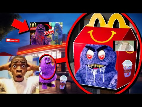 DRINKING THE GRIMACE SHAKE AT 3AM *NOT CLICKBAIT* *GONE WRONG* *3 AM ...