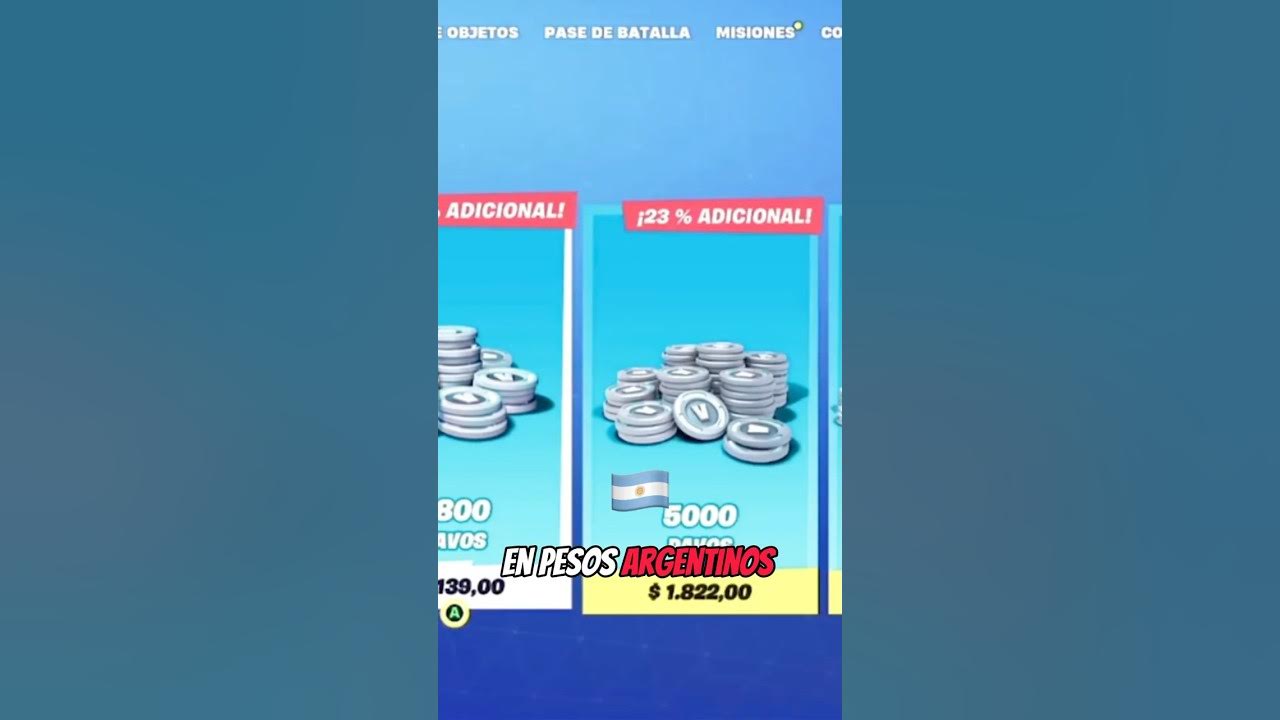 Como Comprar Pavos en Pesos Argentinos #argentina #fortnite #shorts - YouTube