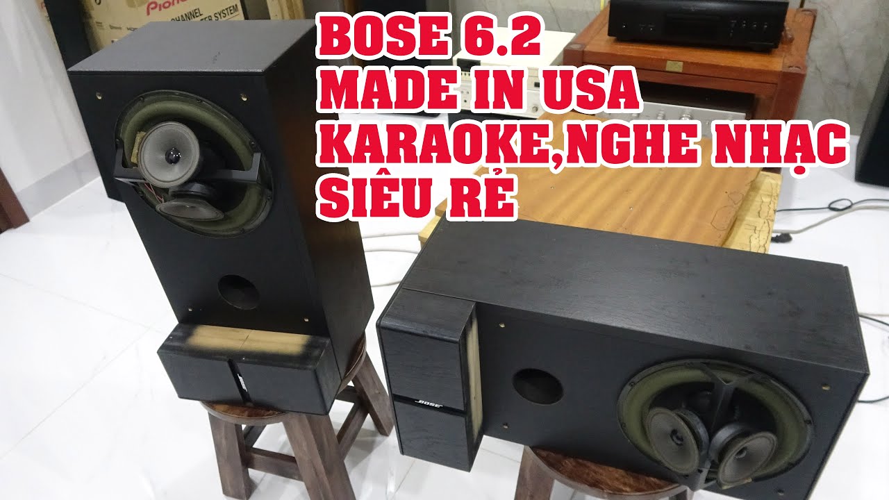 loa Bose Mỹ bass đánh như boom BOSE 6.2 chỉ 7 triệu 500 - YouTube