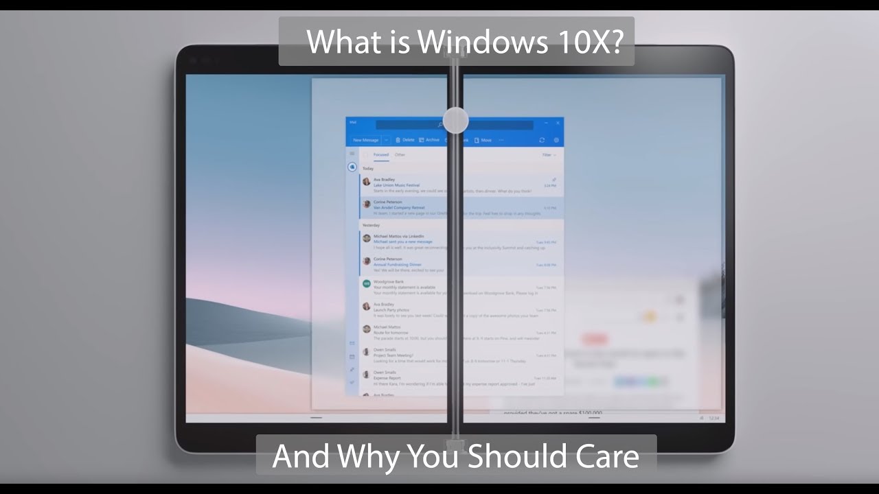 What is Windows 10X? (And Why You Should Care) - YouTube