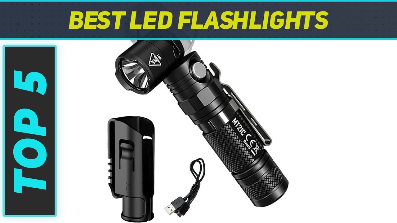 Top 5 LED Flashlights in 2024 - YouTube
