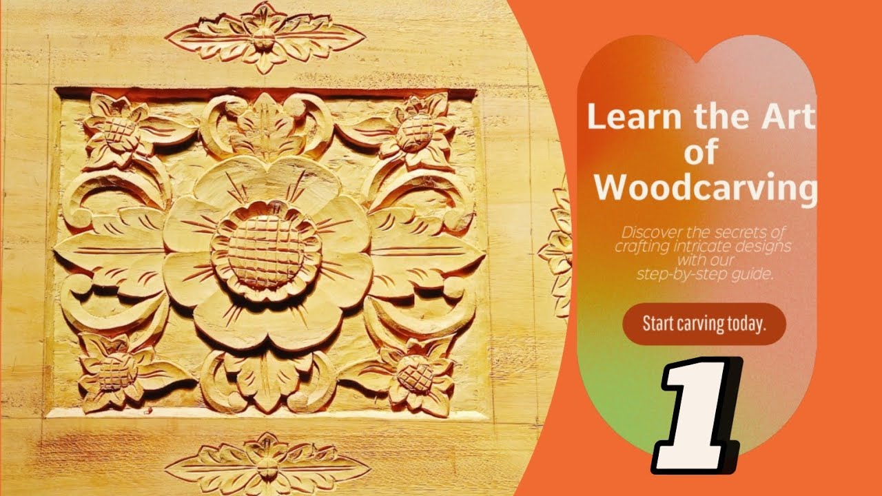 Wood carving art || step by step process - YouTube