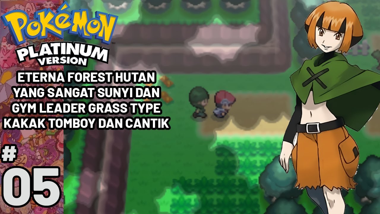 Eterna Forest & GYM Leader Waifuku Gardenia 😘 ! Pokemon Platinum - Part ...