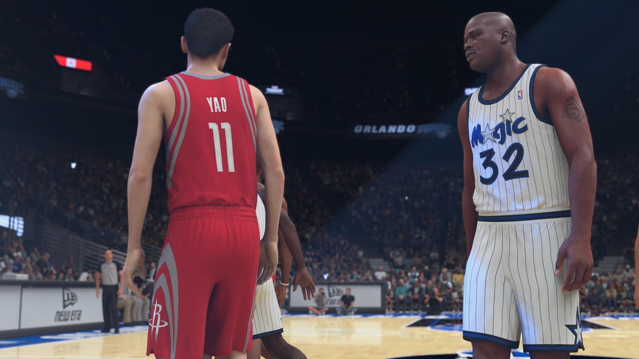 1995 ORLANDO MAGIC vs 2008 HOUSTON ROCKETS NBA CLASSIC 2K25 4K UHD ...