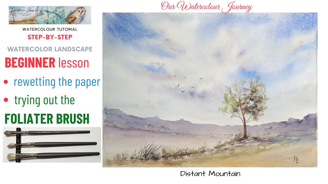 How to paint beautiful skies in watercolor | Pro Arte Stephen Coates ...