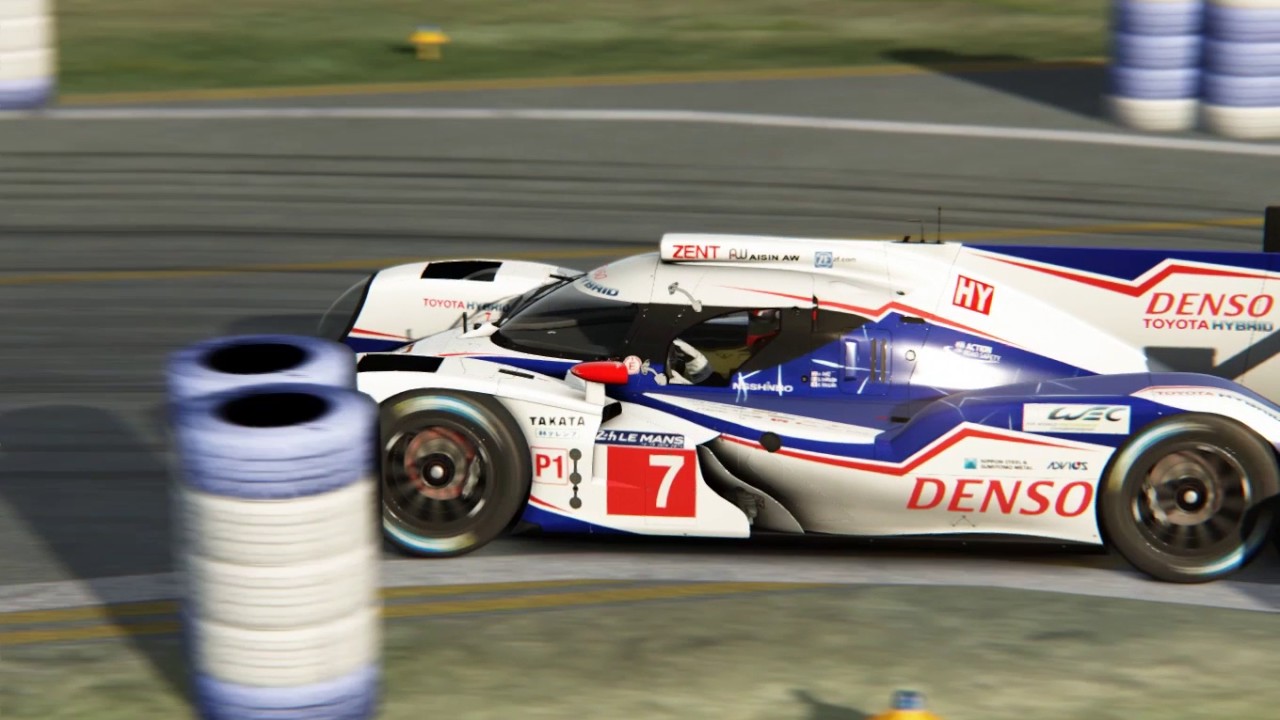 Assetto corsa 1.14 Toyota TSO40 Hybrid at airport test track (Ready To ...