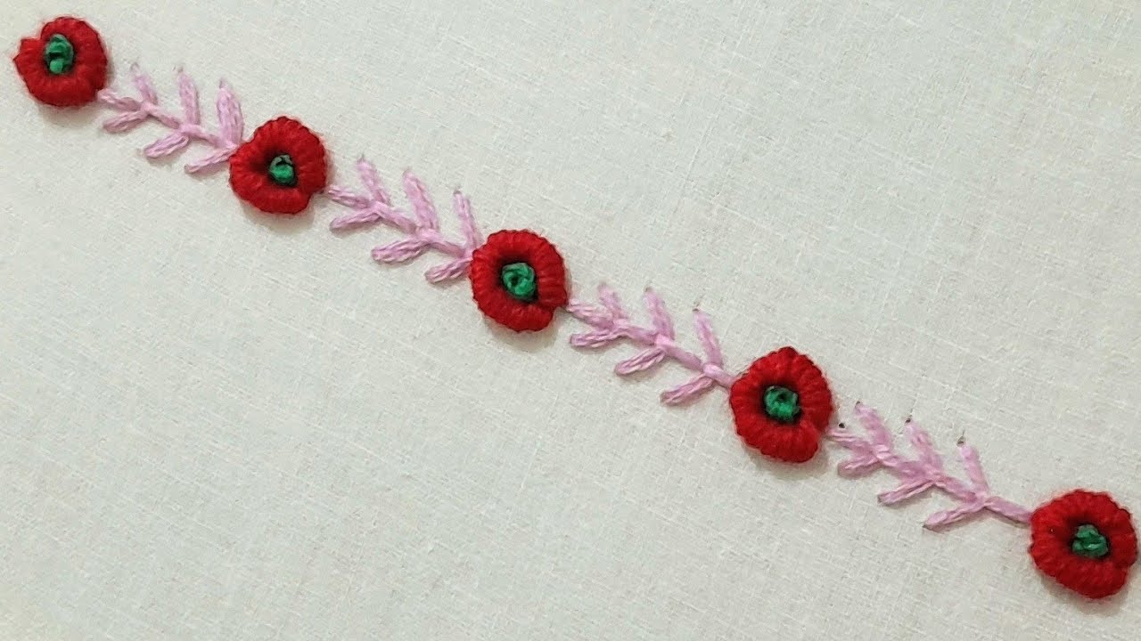 Cute & Beautiful Border Stitch/Very Attractive Borderline Hand ...