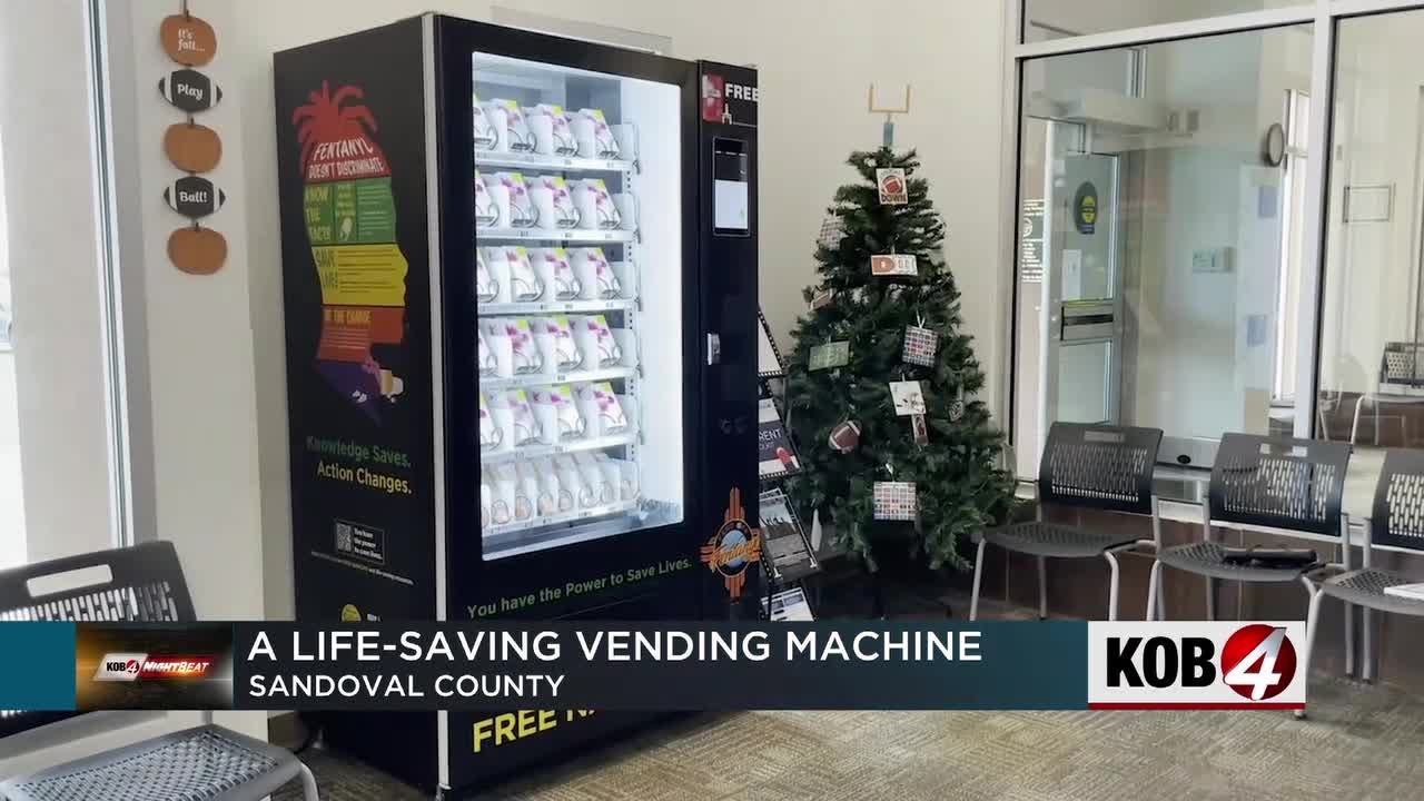 How a Narcan and gun lock vending machine is saving lives - YouTube