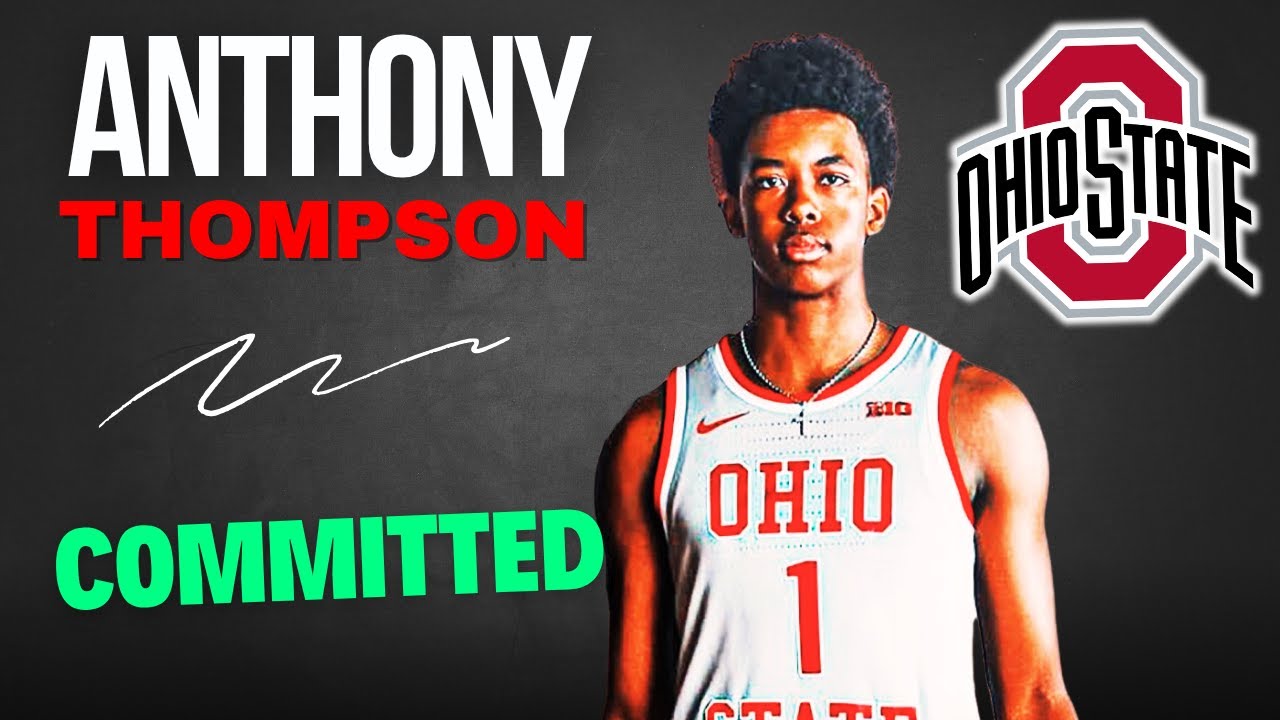 5-Star Anthony Thompson Commits To Ohio State! - YouTube