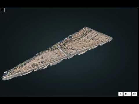 2D & 3D Aerial Mapping Model + Orthomosaic Sample using WebODM ...