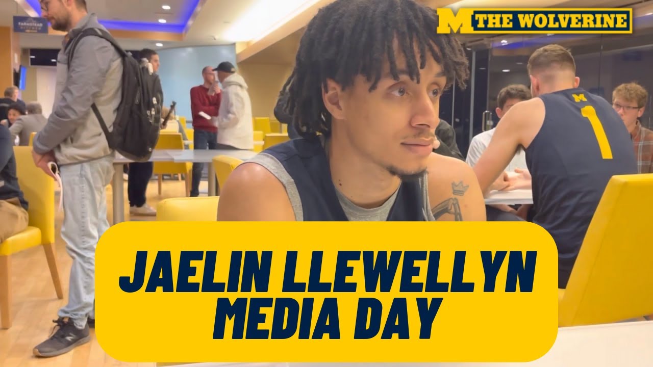 Jaelin Llewellyn Speaks At Michigan Basketball Media Day | The ...