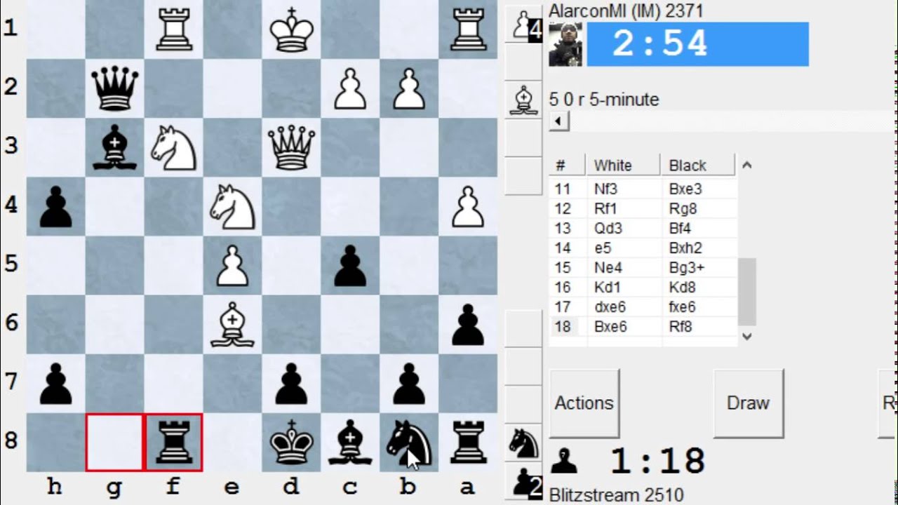 5' chess game live commentary #23 Hype for the BEST 5 list (2nd try ...