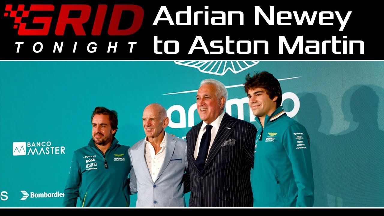 Aston Martin F1 Signs Adrian Newey | Kyle Larson 2025 Double Attempt ...