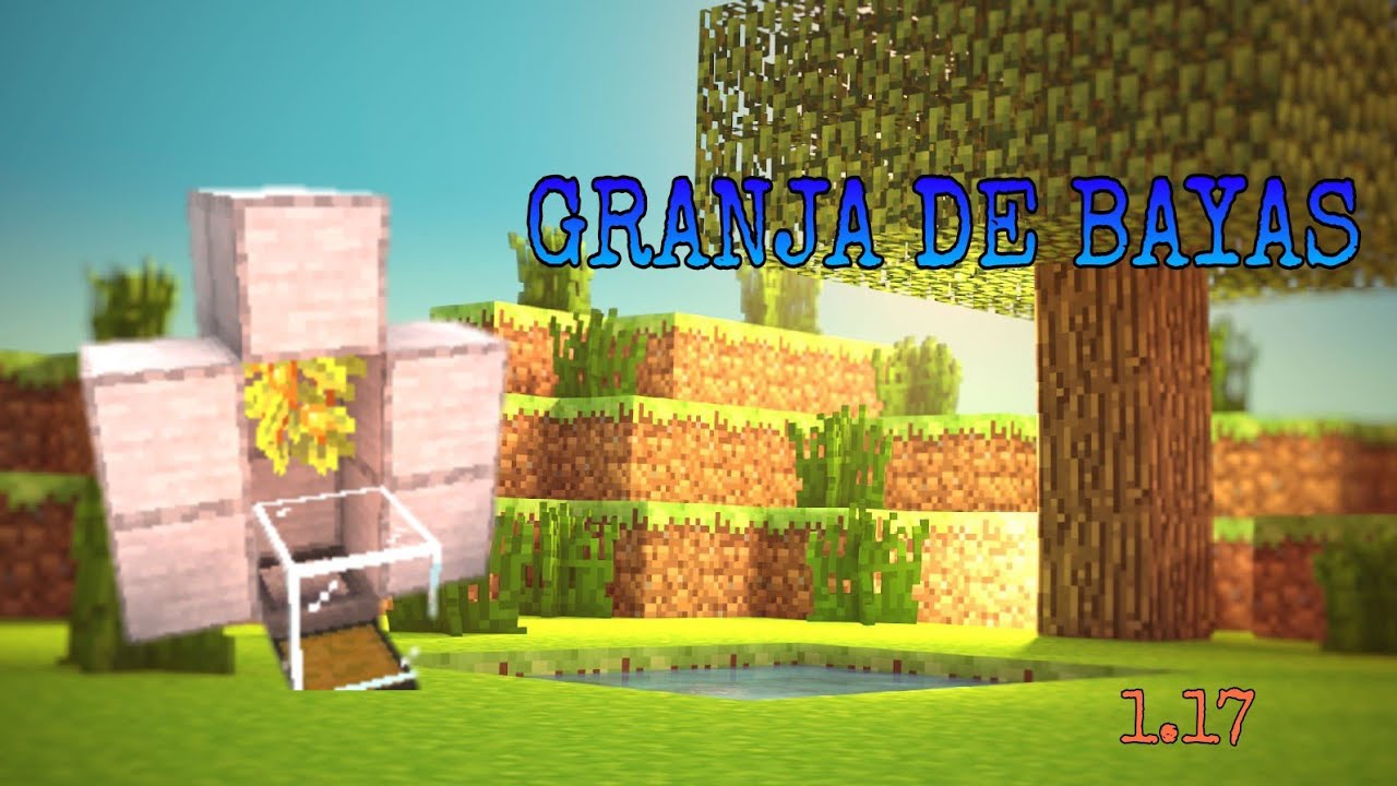 COMO HACER UNA GRANJA DE BAYAS LUMINOSAS EN MINECRAFT ANDROID 1.17 ...