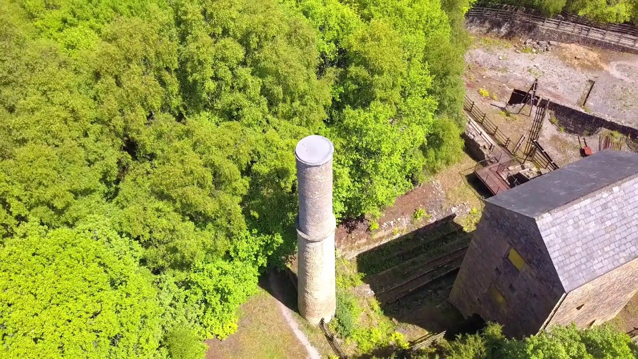 Minera Lead Mines Wrexham #northwales #wrexham #djimavicair2s - YouTube