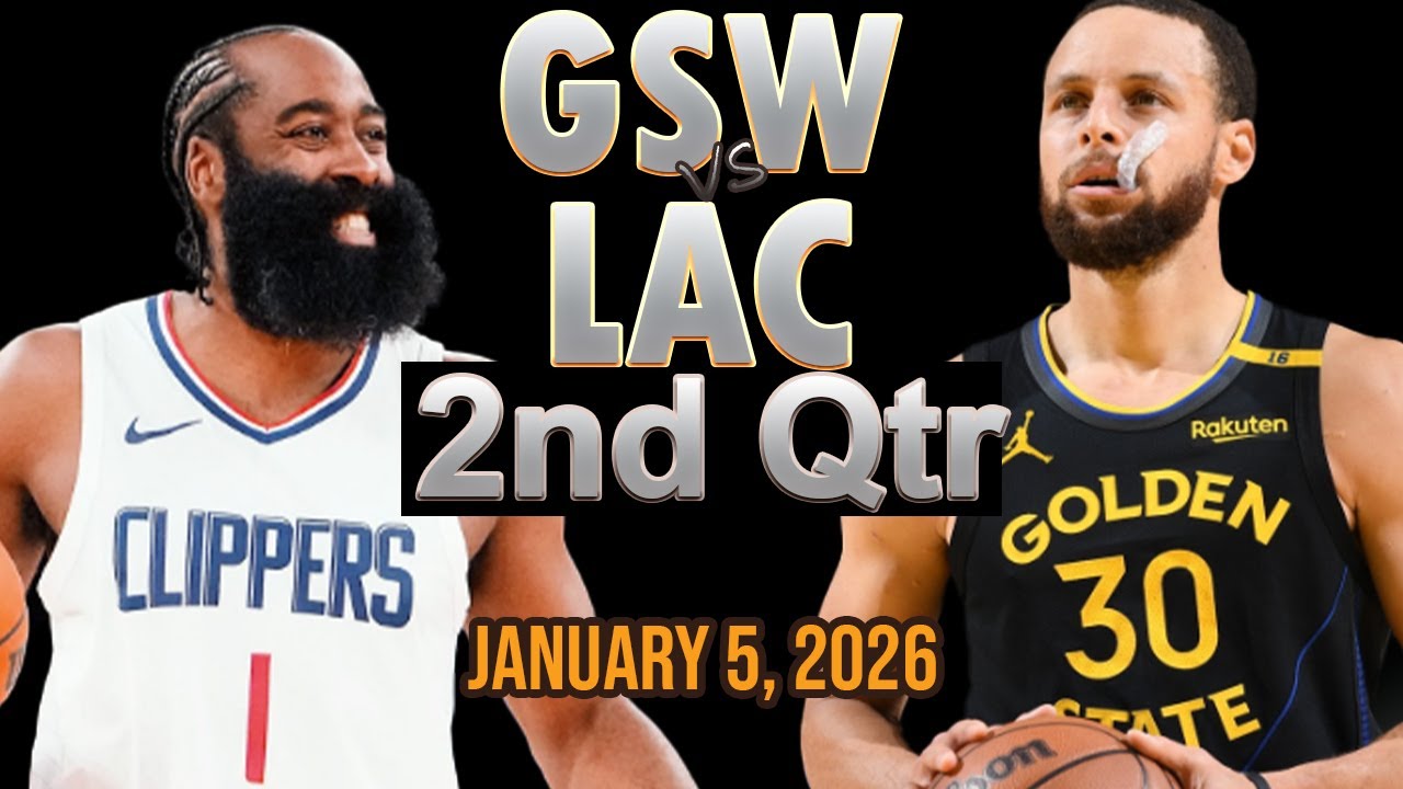 Golden State Warriors vs LA Clippers 2nd Quarter Part 1 Highlight - JAN ...