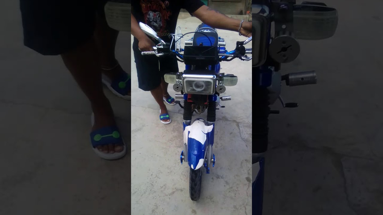 Skygo wizard 125 warm up - YouTube