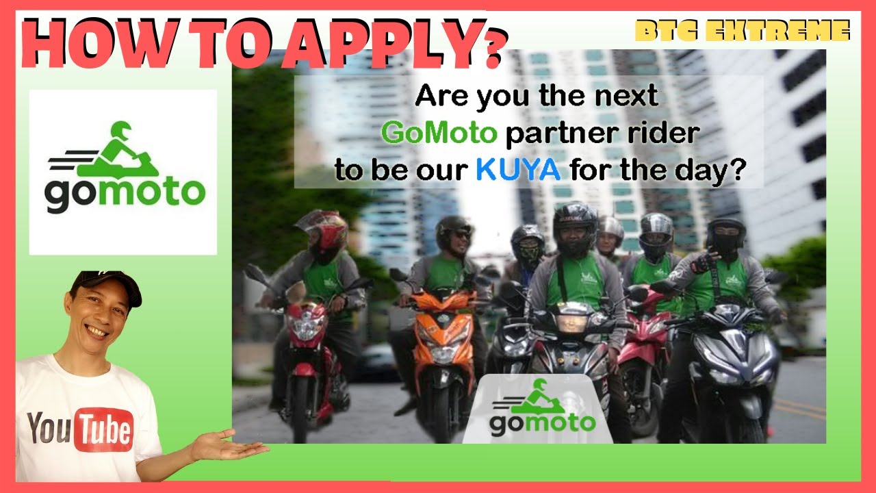 GoMoto Partner Rider | How to Apply - YouTube