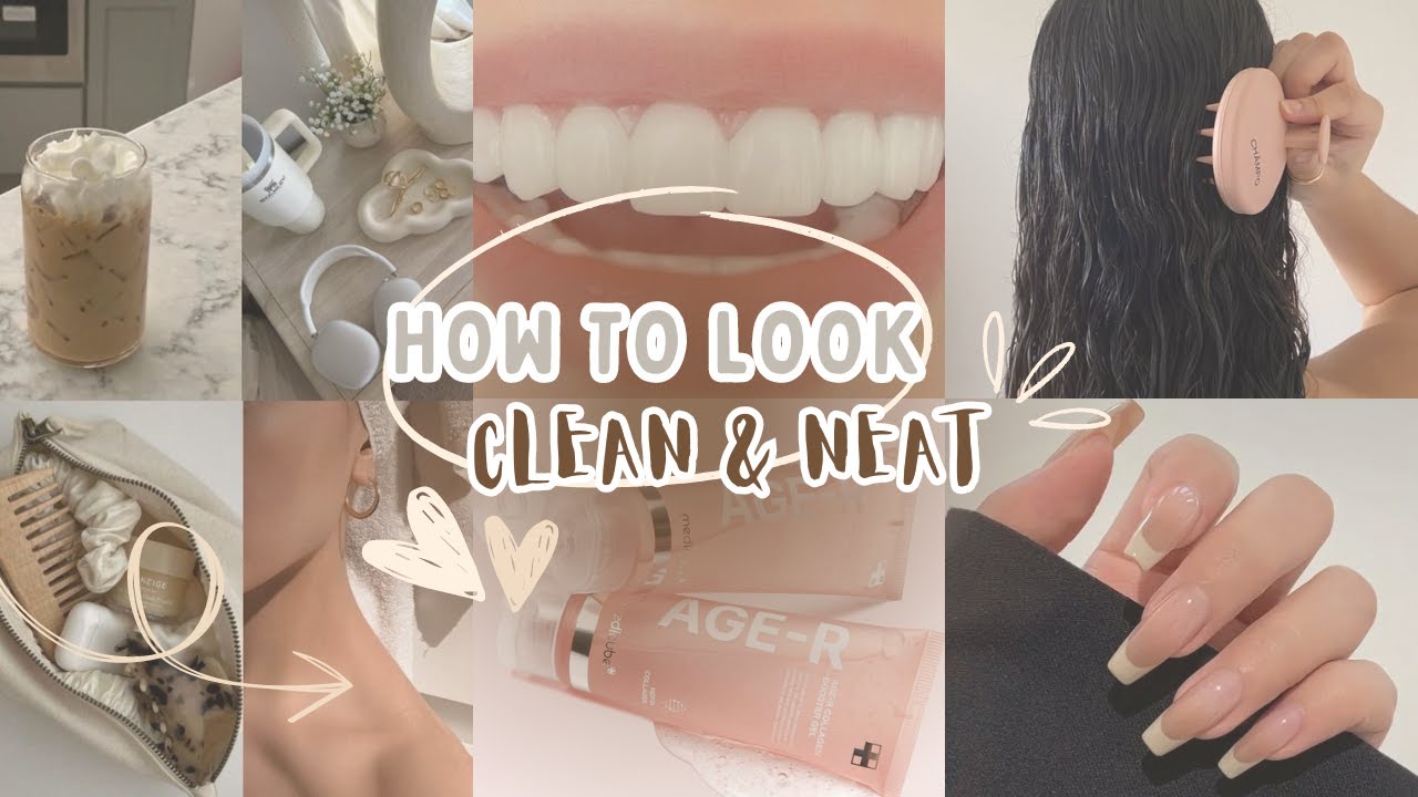 How to Look Neat & Clean 🌸 || BLACK 💛 - YouTube