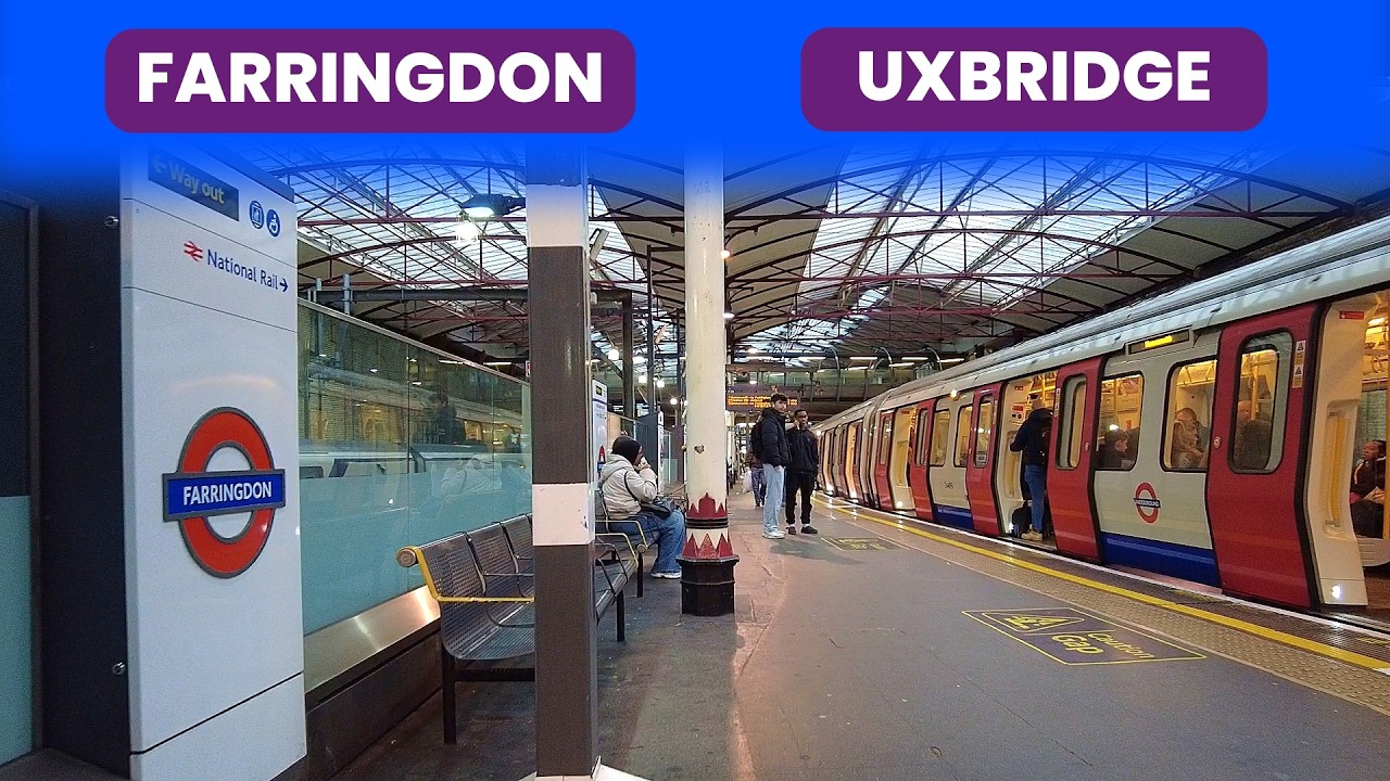First Person Journey: Farringdon to Uxbridge | Metropolitan Line ...