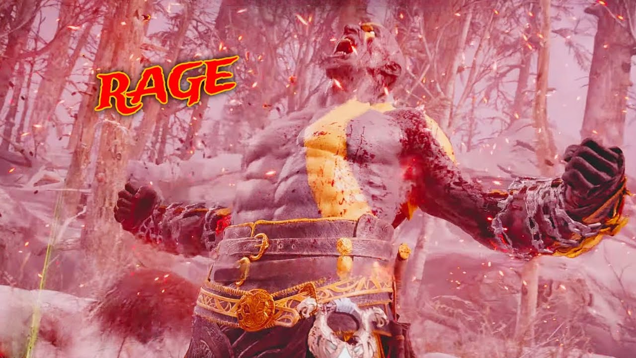 Spartan Rage in this skin looks Jaw-dropping | Gow Ragnarok NG+ - YouTube