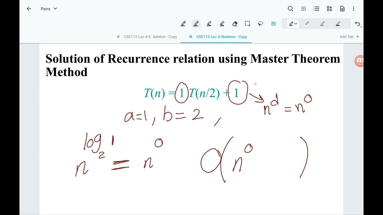 Lecture 04 - Divide and Conquer Algorithms - YouTube