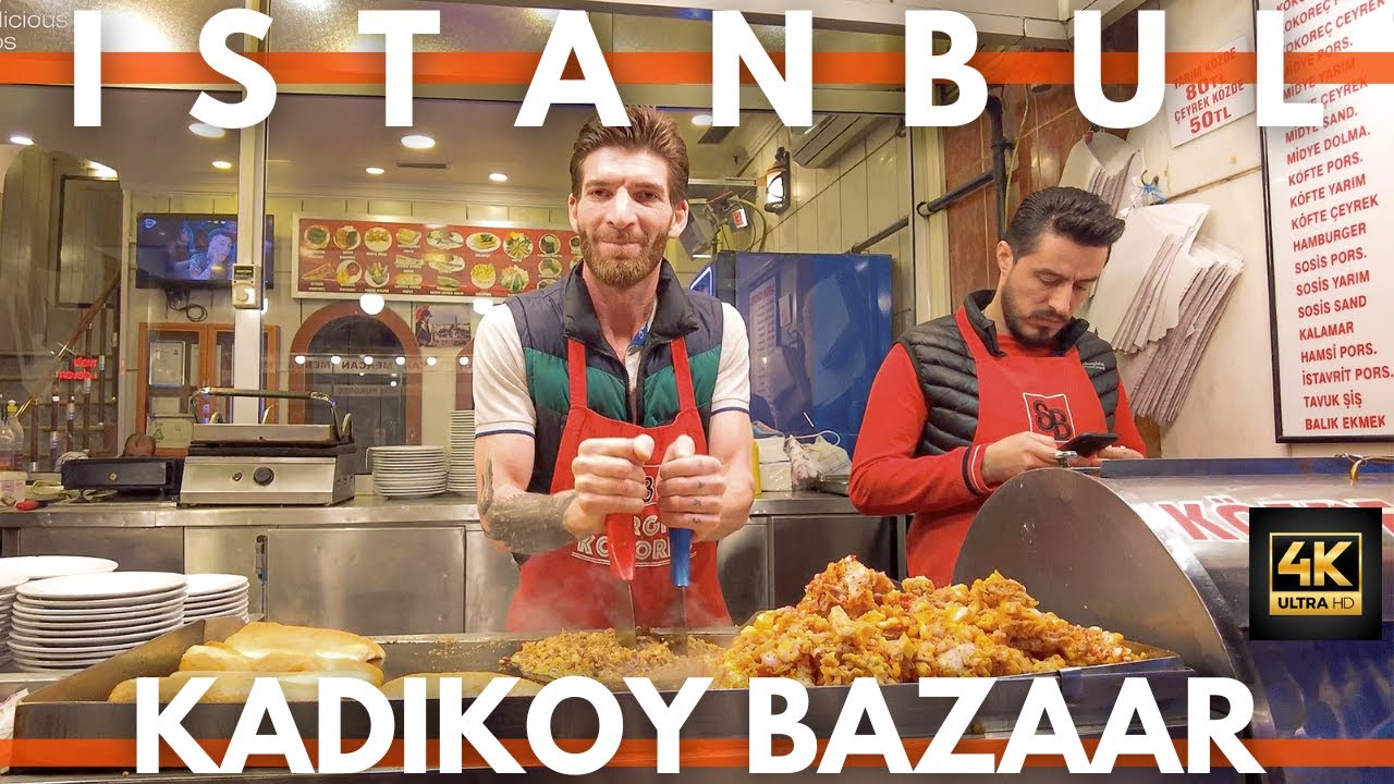 ISTANBUL TURKEY 2023 KADIKOY BAZAAR AT WEEKEND 28 JANUARY WALKING TOUR | 4K ULTRA HD 60FPS - YouTube