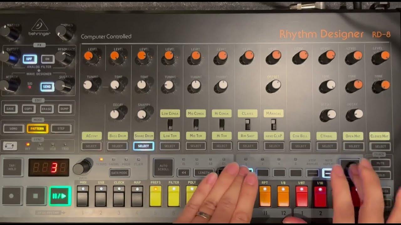 Behringer RD-8 MKII - YouTube