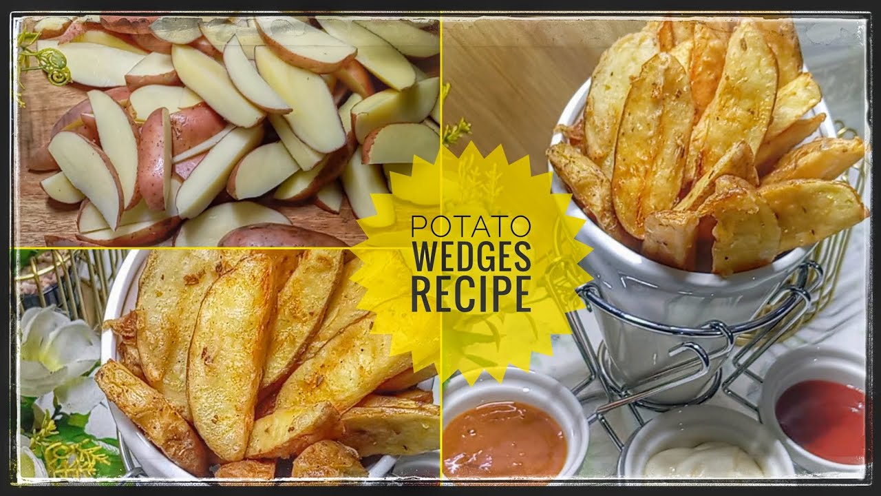 Potato Wedges Recipe Without Oven | How To Make Crispy Potato Wedges ...