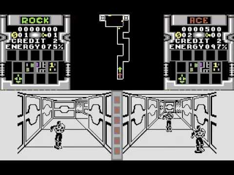 C64 Xybots 1989 Domark h Alexsoft a COMMODORE 64 - YouTube