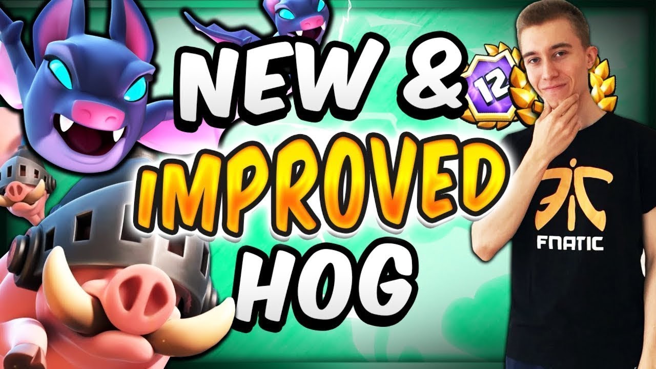 NEW SECRET DECK! My Favorite Royal Hogs Deck In Clash Royale! - YouTube