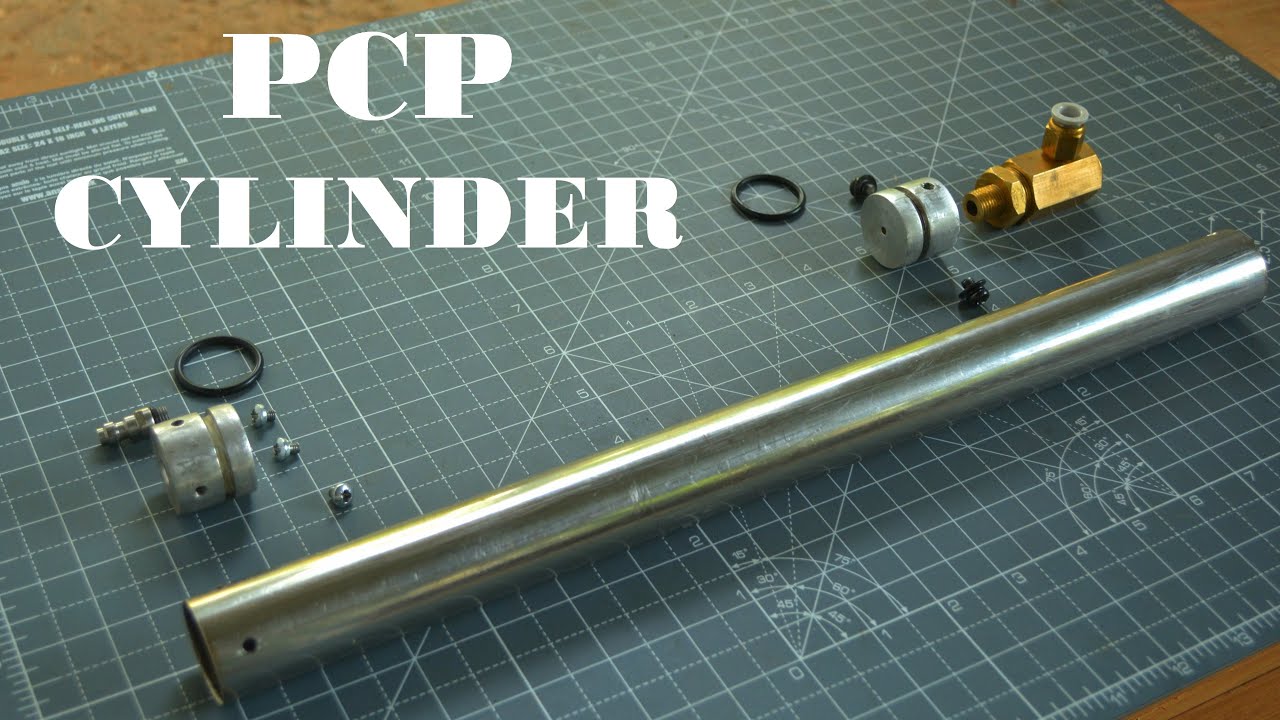 Homemade Air Cylinder - YouTube