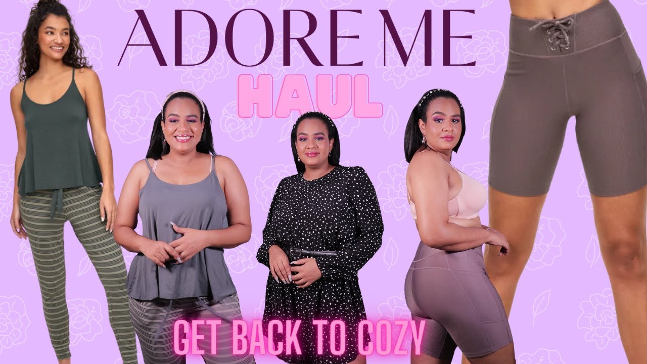Adore Me Haul & Try-on- Get ready for cozy season ♥ | NahiomiTV 💄 - YouTube