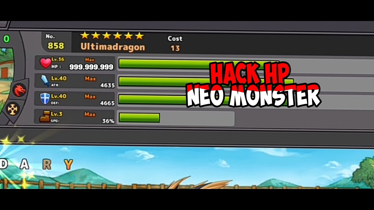 Hack Hp Neo Monster Di Game Guardian - YouTube
